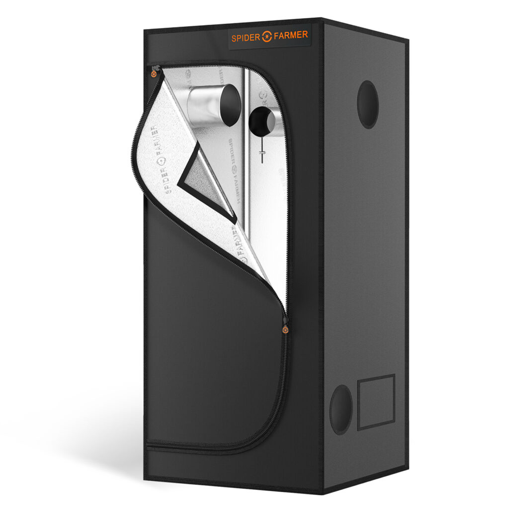 Spider Farmer Grow Tent - 2x2x5 - 27"x27"x63" - Indigro